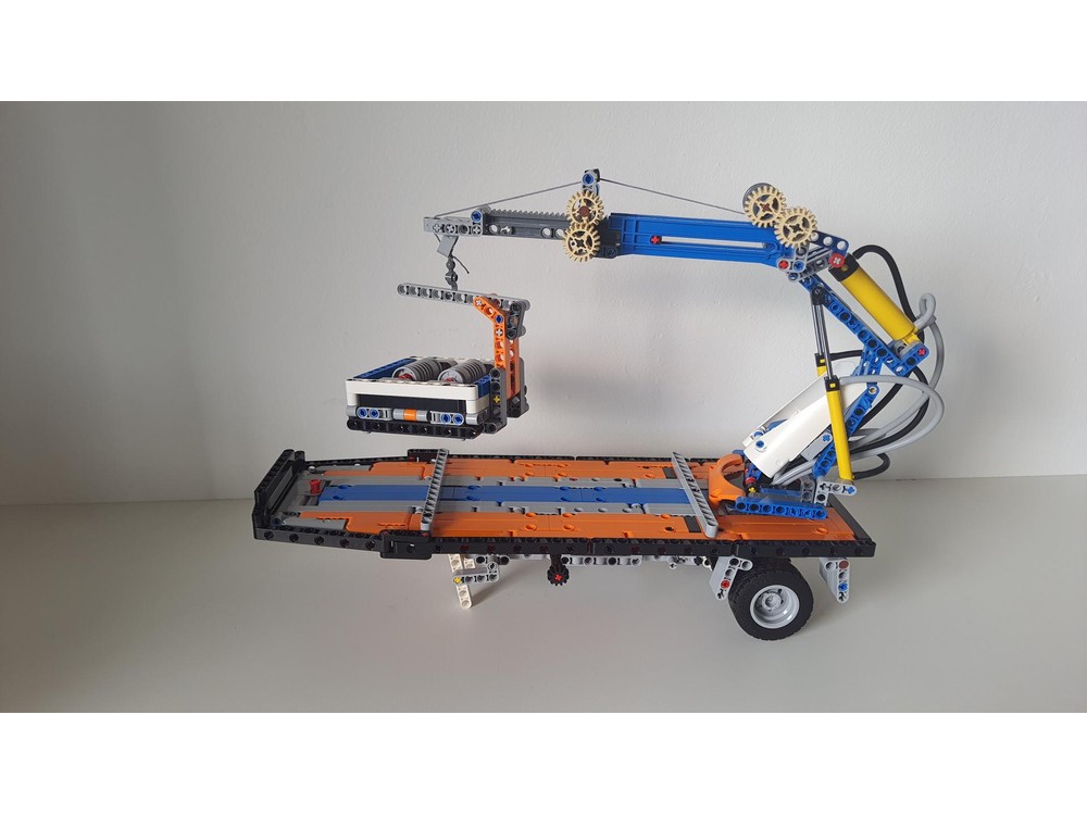 Lego Moc 42128 Freightliner Flb B Model By Oficinadelegodoandré
