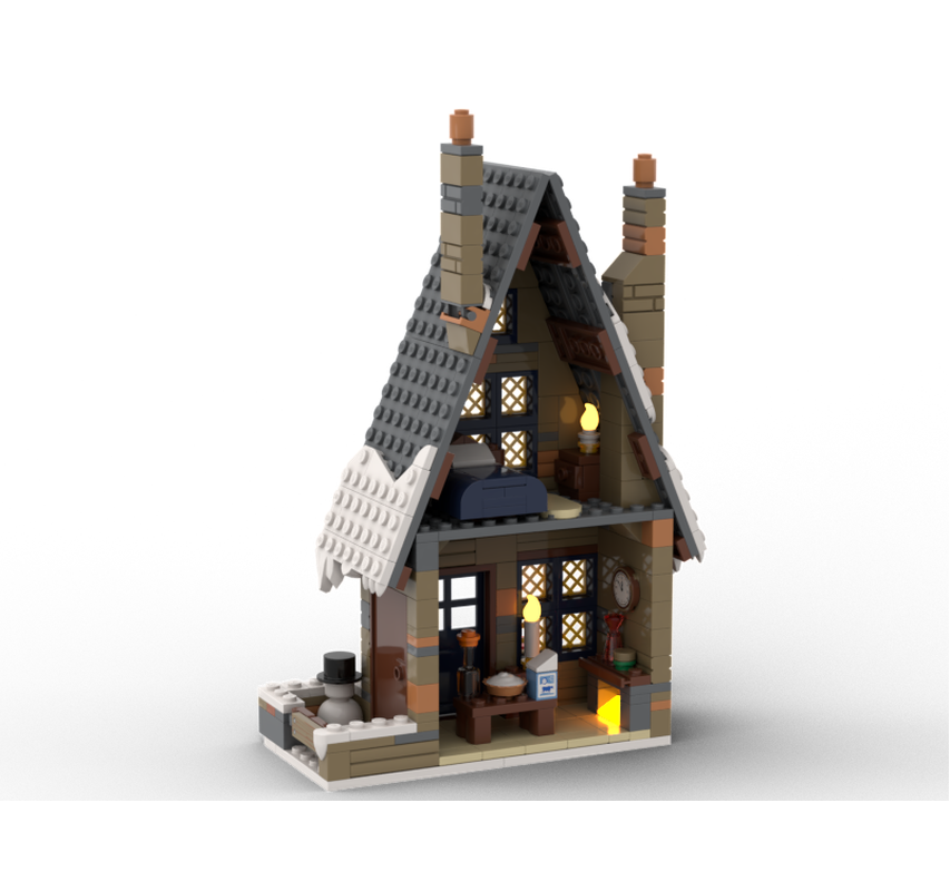 LEGO MOC Hogsmeade Generic House - Simple Life by JD Bricks | Rebrickable - Build with LEGO