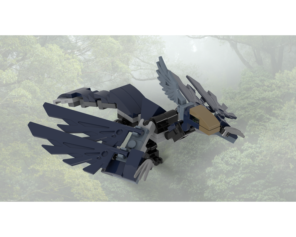 LEGO MOC Archaeopteryx bird dinosaur by Airgetlam_bricks | Rebrickable ...