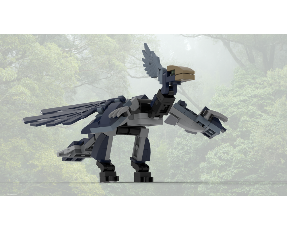 LEGO MOC Archaeopteryx bird dinosaur by Airgetlam_bricks | Rebrickable ...