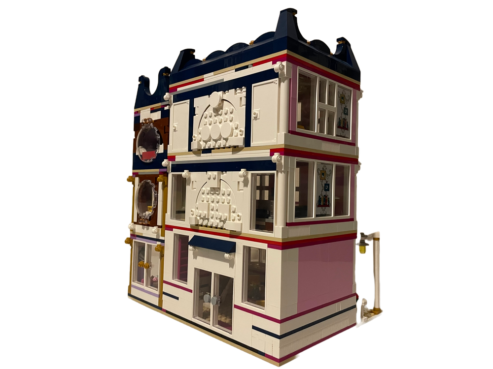LEGO MOC House & Tea Rooms Modular (2x41684 Grand Hotel Alternate build ...
