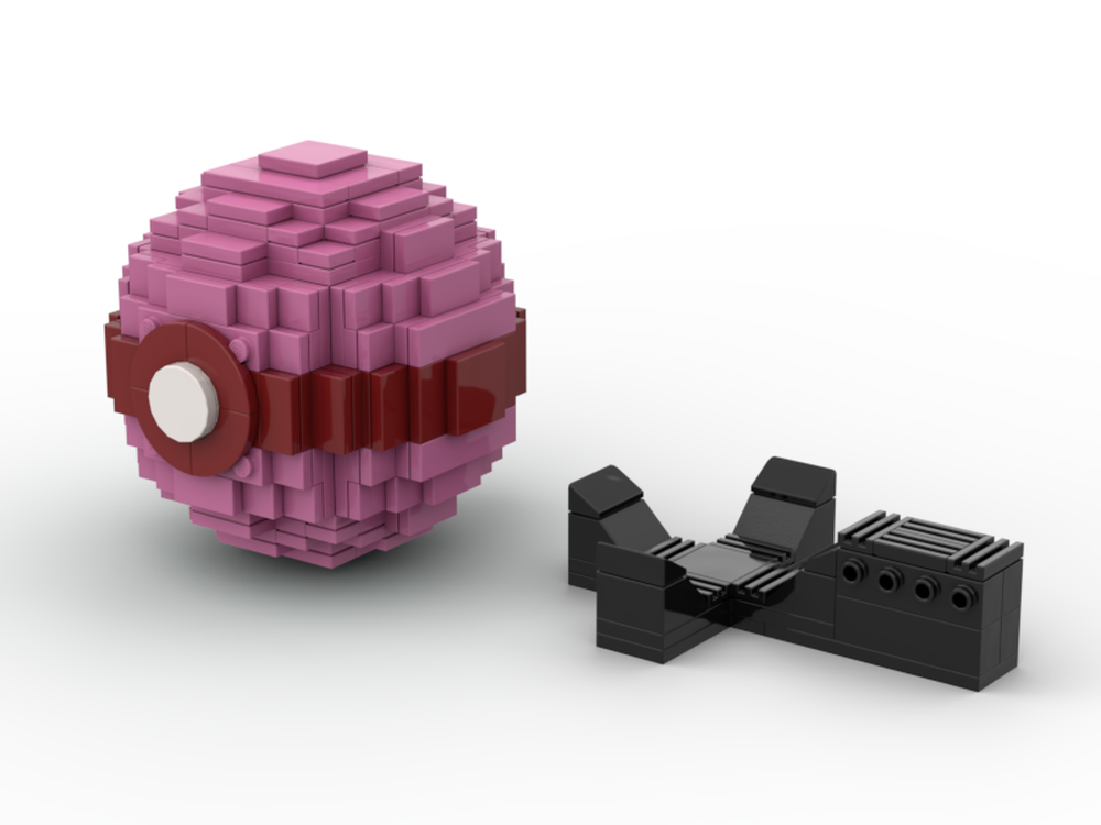 Lego Moc Pokemon Dynamax Ball By Jedi Plb Rebrickable Build With Lego