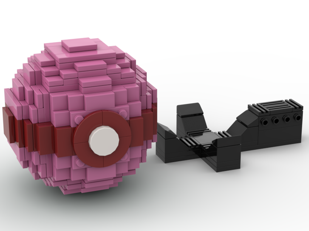 Lego Moc Pokemon Dynamax Ball By Jedi Plb Rebrickable Build With Lego
