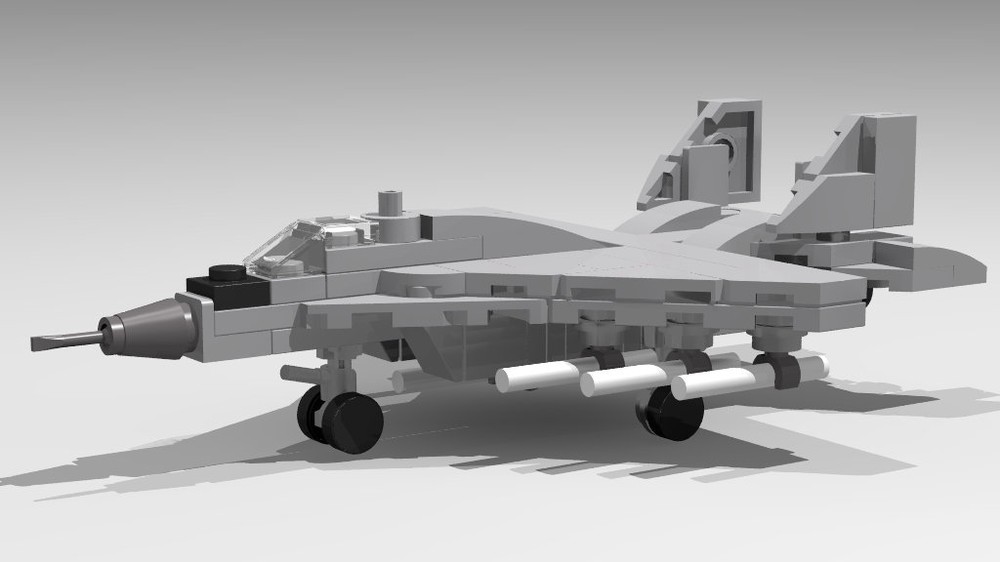 LEGO MOC Mikoyan MiG-29 SMT Fulcrum by Boba_Fett_Bricks_ | Rebrickable ...