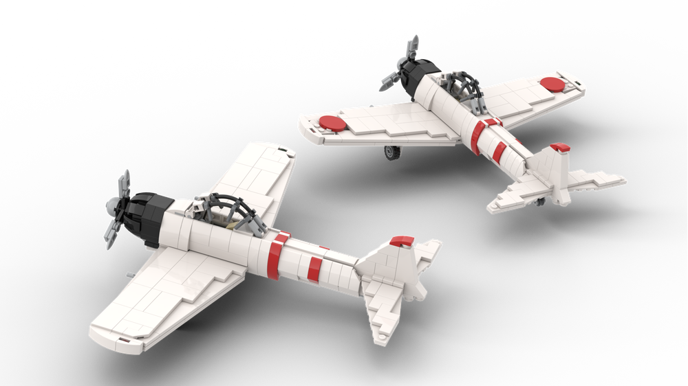 Lego Moc A6m2 Zero Minifig Scale 142 By Qwinter Rebrickable