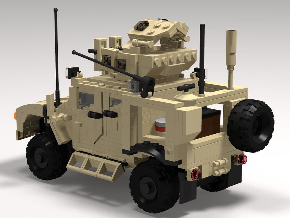 LEGO MOC Oshkosh M-ATV by SupersoniqueBricks | Rebrickable - Build with ...