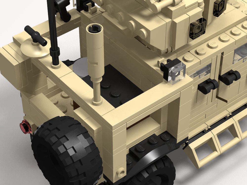 LEGO MOC Oshkosh M-ATV by SupersoniqueBricks | Rebrickable - Build with ...