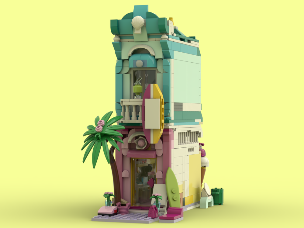 LEGO MOC Surf Shop - Alternate Design of Set 41693 by Brick Artisan ...