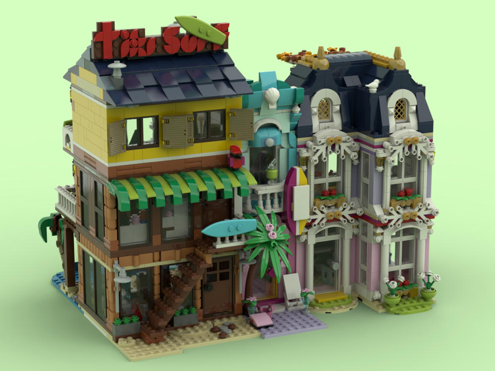 LEGO MOC Surf Shop - Alternate Design of Set 41693 by Brick Artisan ...