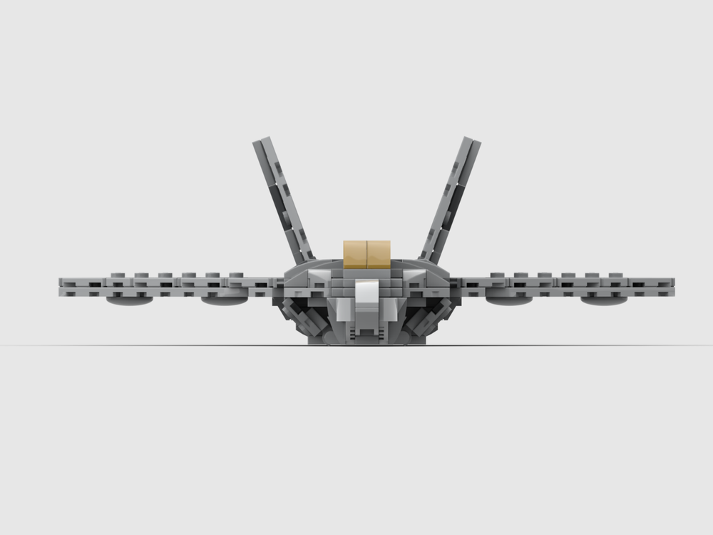 Lego Moc F 22 Raptor Mini Scale By Brickosaurus Rebrickable Build