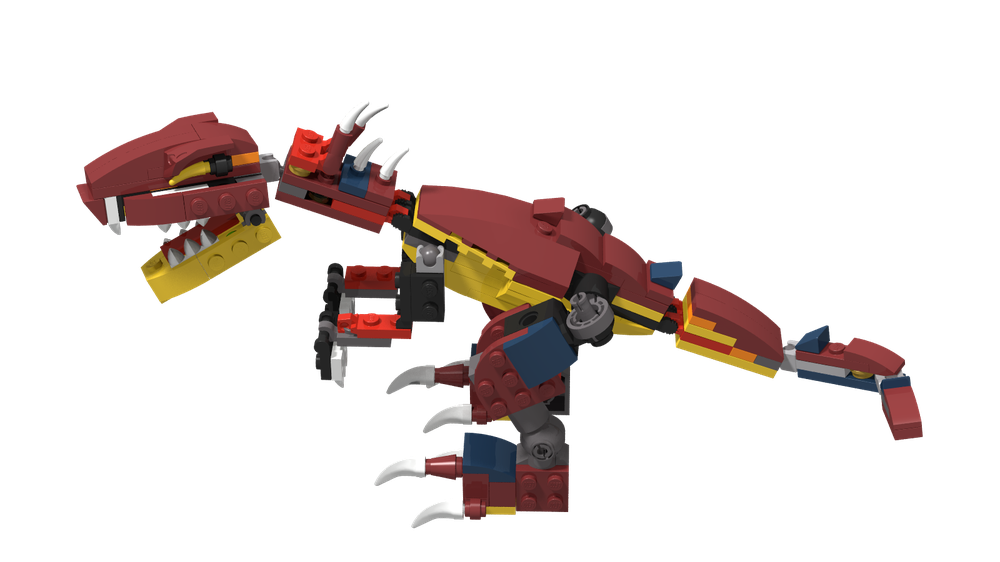 LEGO MOC indoraptor by BrickChief2010 | Rebrickable - Build with LEGO