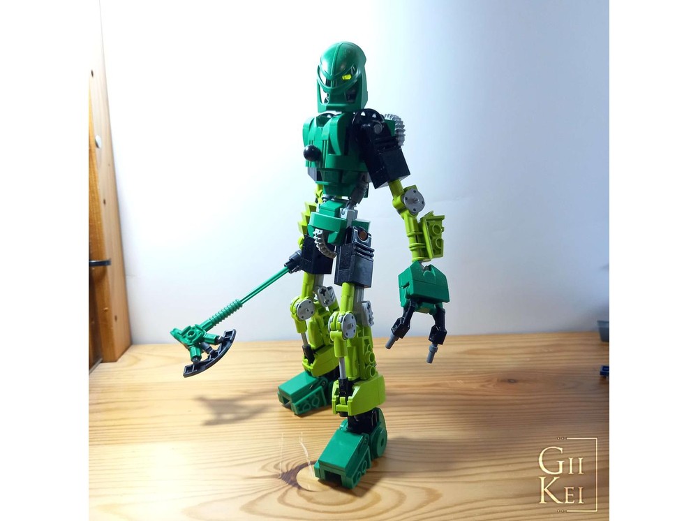 Lego Moc Toa Lewa Re Invention By Giikei Rebrickable Build With Lego