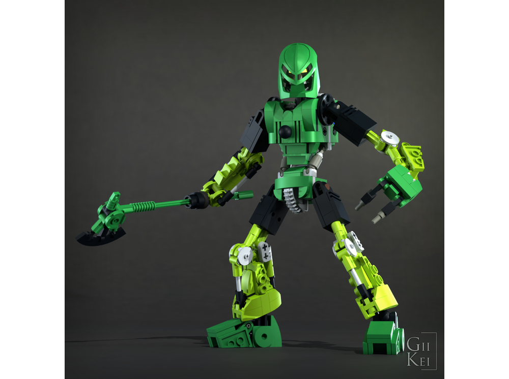 Lego Moc Toa Lewa Re Invention By Giikei Rebrickable Build With Lego