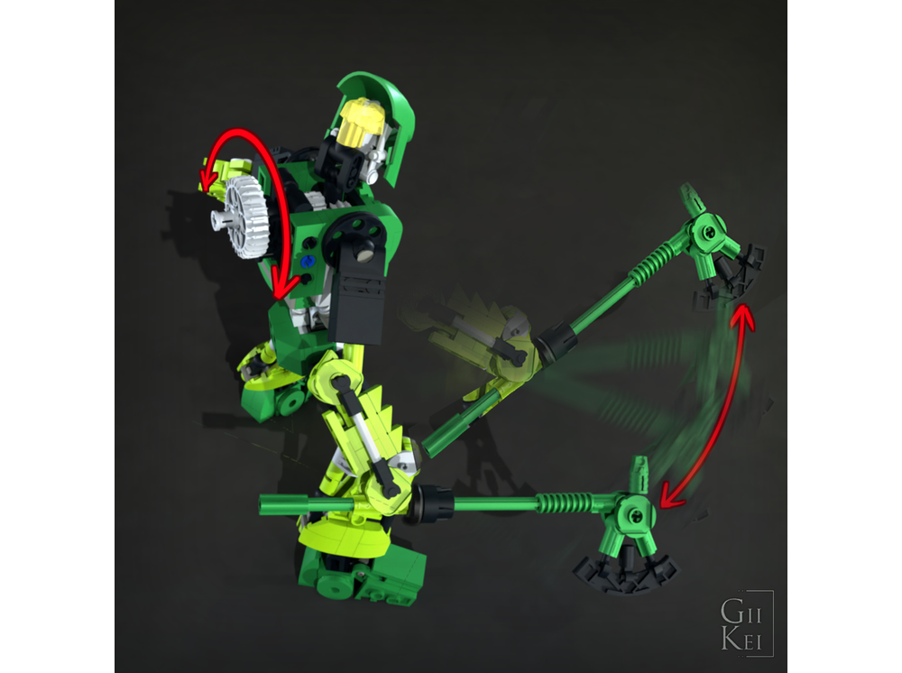Lego Moc Toa Lewa Re Invention By Giikei Rebrickable Build With Lego