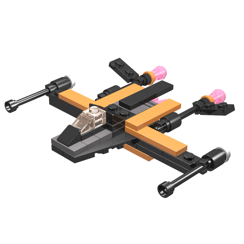 LEGO MOC 30278 H-Class Fighter by Berth | Rebrickable - Build with LEGO