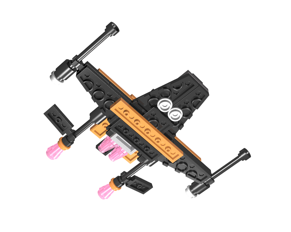 LEGO MOC 30278 H-Class Fighter by Berth | Rebrickable - Build with LEGO