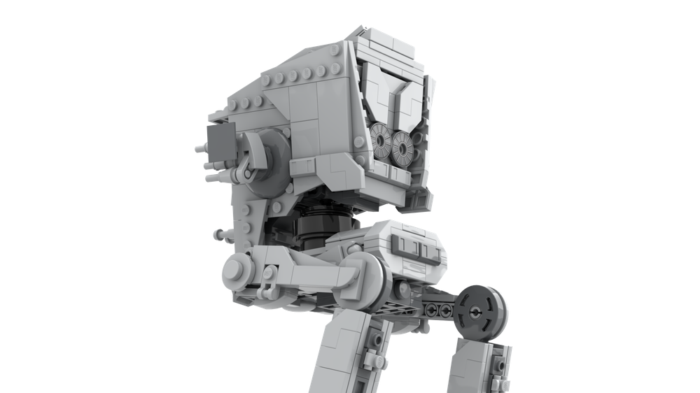 Lego Moc Rotj At St Walker Minifigure Scale By Danielwilliam