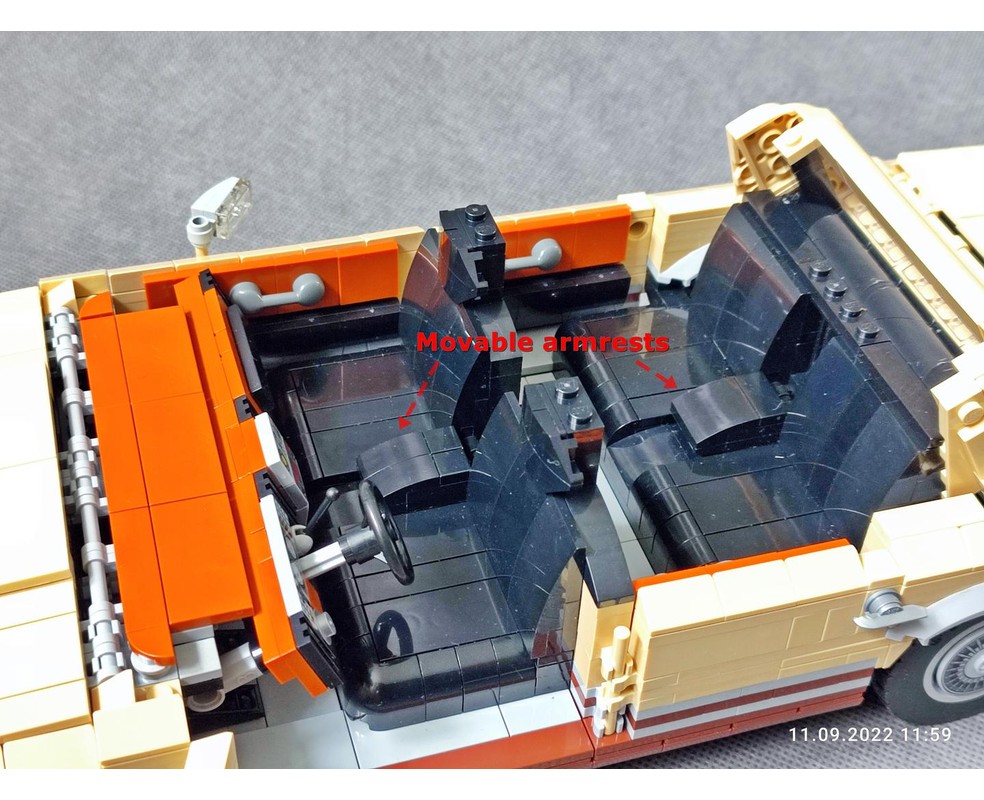 LEGO MOC Lincoln Town Car 1990 by syzygy87 | Rebrickable - Build with LEGO