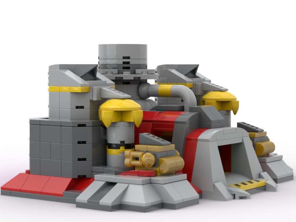 Lego Moc Terraner Refinery By Kai535 Rebrickable Build With Lego