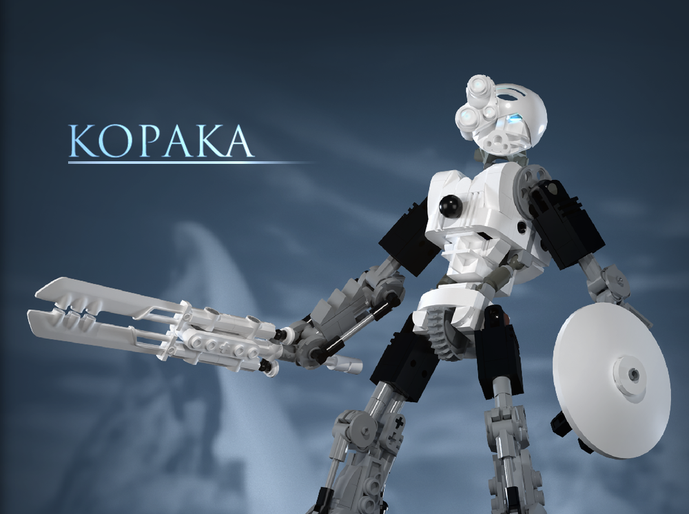 LEGO MOC Toa Kopaka Re-Invention by GiiKei | Rebrickable - Build with LEGO