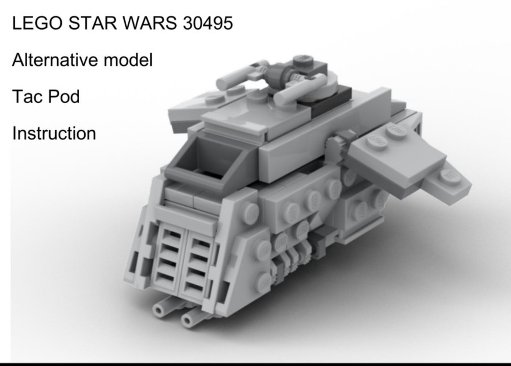 LEGO MOC Lego Tac Pod MOC by Lsf3000 | Rebrickable - Build with LEGO
