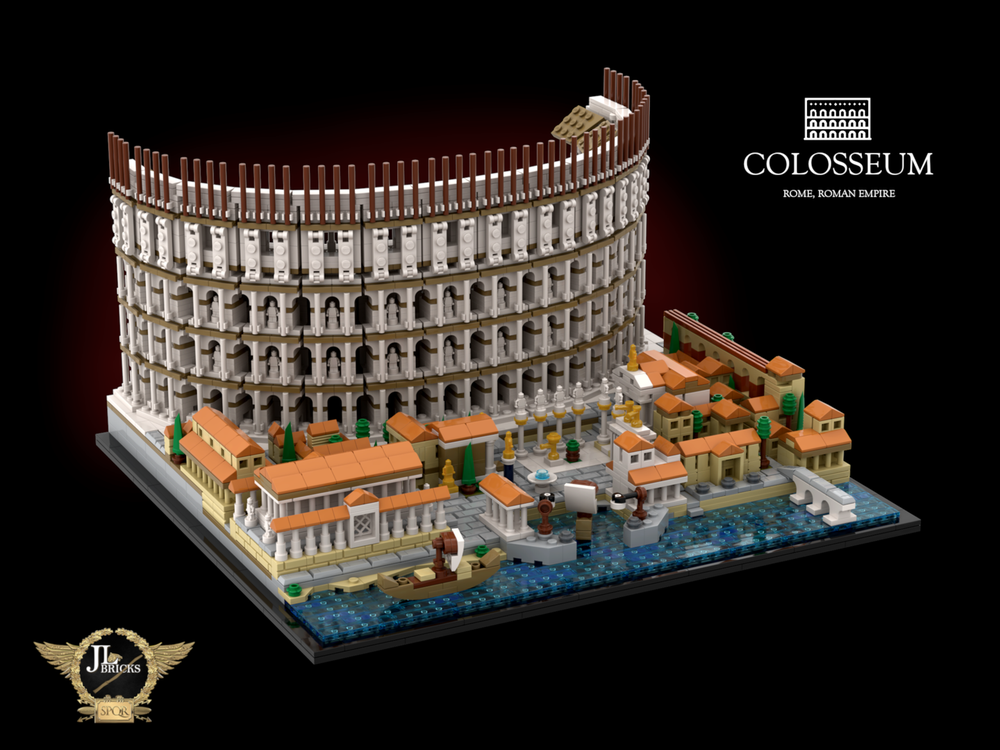 LEGO MOC-123064 Colosseum by JL.Bricks | Rebrickable - Build with LEGO