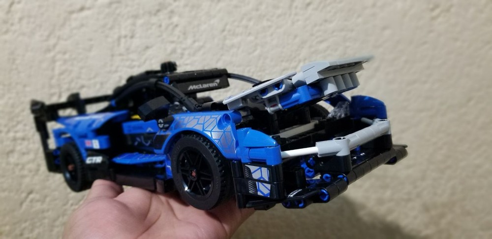 LEGO MOC Senna GTR Working Bonnet by pzeropirelli | Rebrickable - Build ...