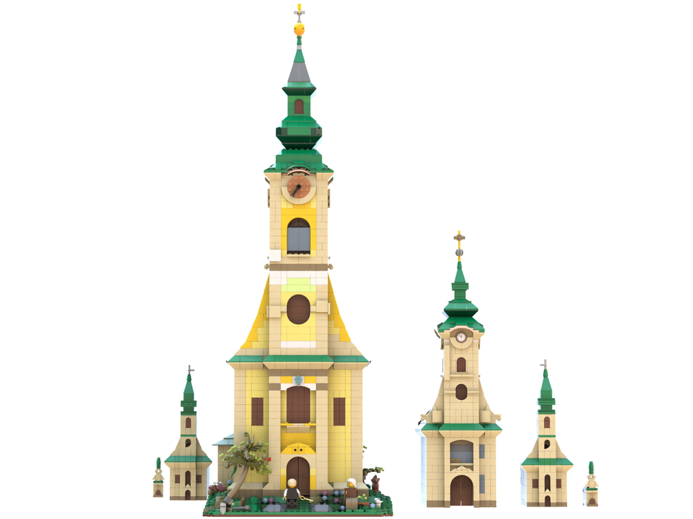LEGO MOC six churches in each other by cvi | Rebrickable - Build with LEGO