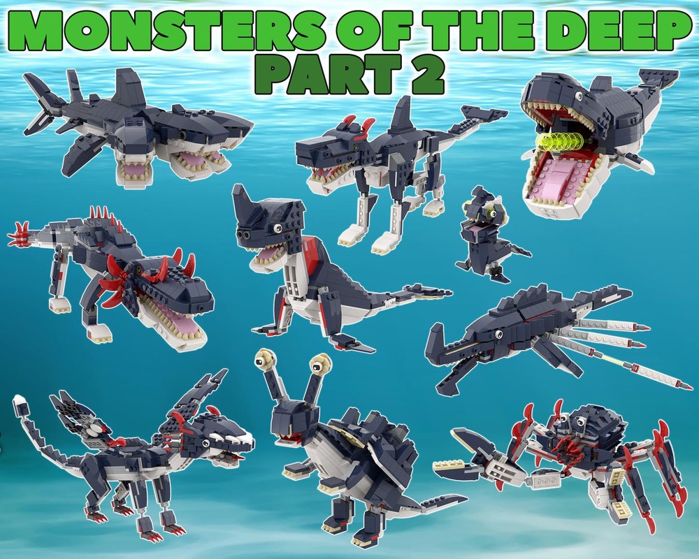 LEGO MOC Monsters of the Deep Part 2 by bricksmartworkshop ...