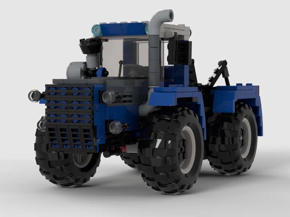 LEGO MOC HTZ-170 tractor by RoRyBurn | Rebrickable - Build with LEGO