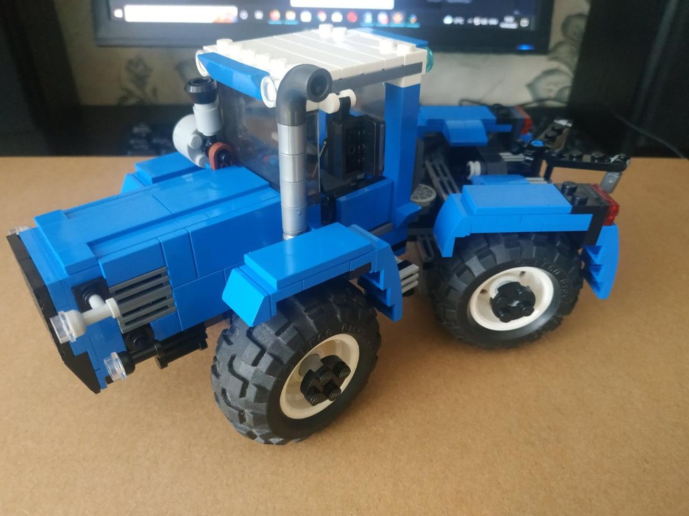 LEGO MOC-123137 HTZ-170 tractor by RoRyBurn | Rebrickable - Build with LEGO