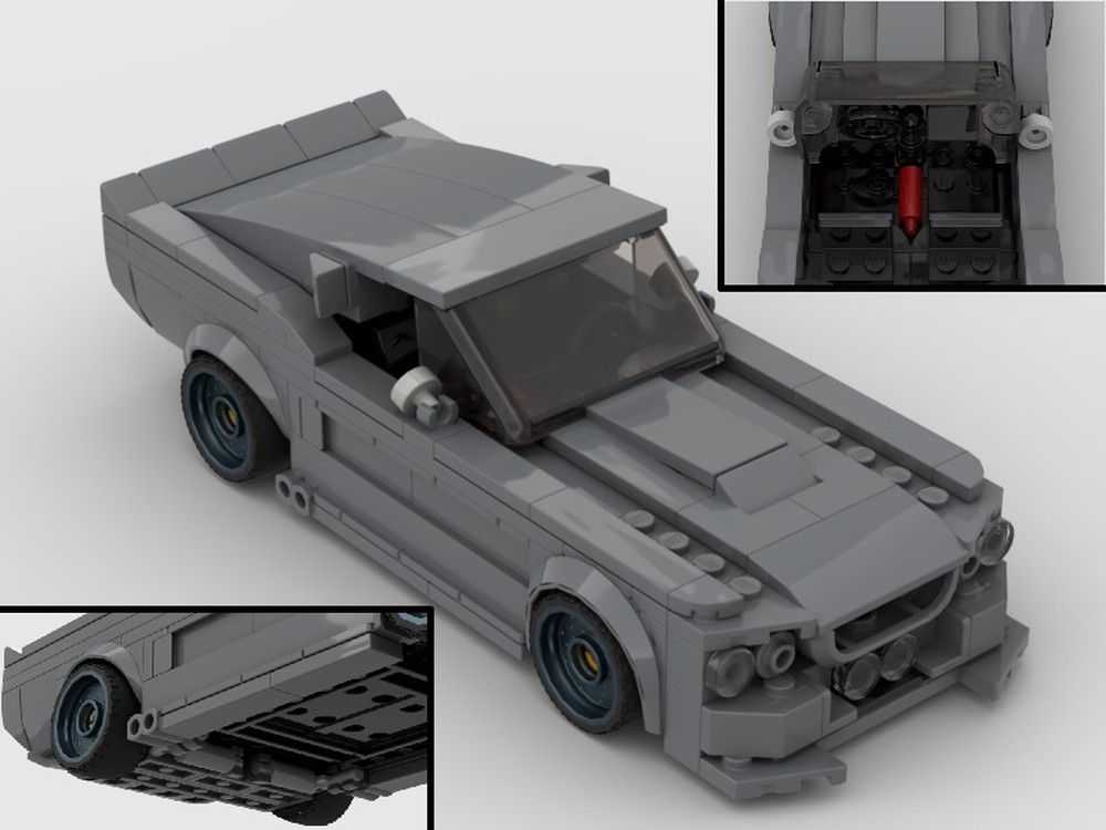 LEGO MOC Ford Mustang GT500 Eleanor by Prodbrick | Rebrickable - Build ...