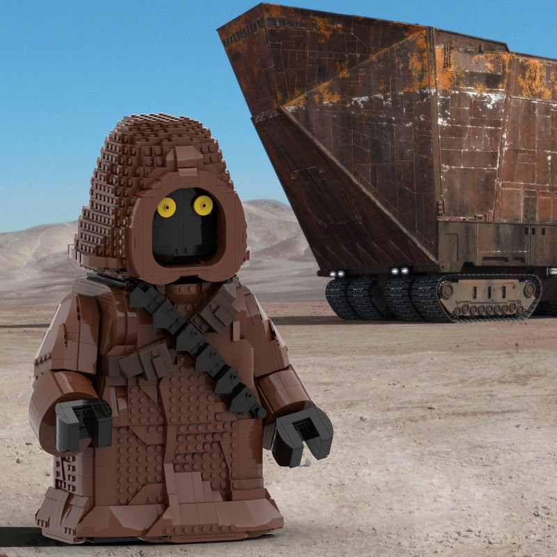 LEGO MOC Jawa Mega Figure (fits my Jawa Head MOC) by Albo.Lego ...