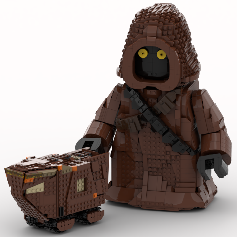 LEGO MOC Jawa Mega Figure (fits my Jawa Head MOC) by Albo.Lego ...