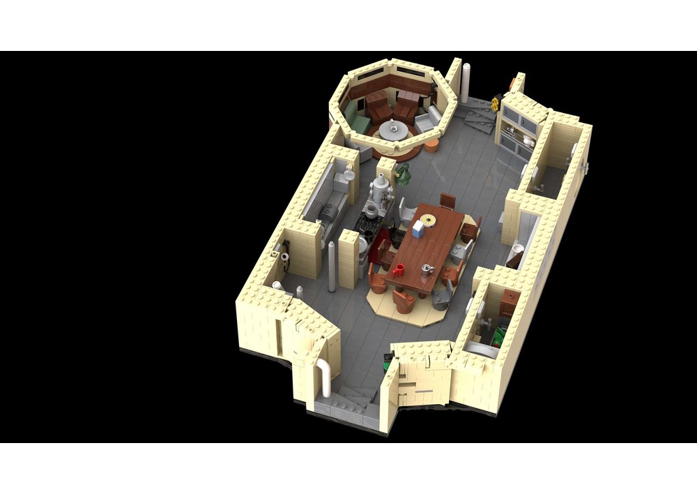 LEGO MOC Firefly Serenity Galley by lutkos | Rebrickable - Build with LEGO