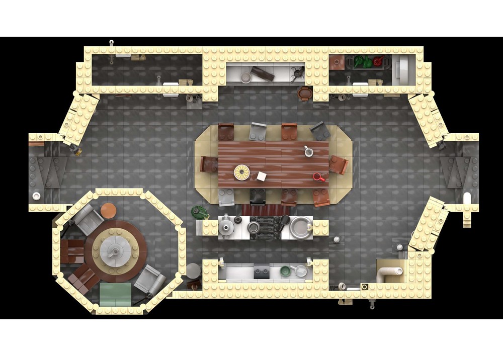 LEGO MOC Firefly Serenity Galley by lutkos | Rebrickable - Build with LEGO