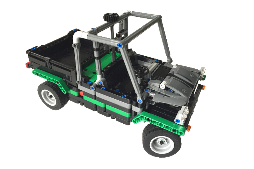 LEGO MOC 42078 Kawasaki Mule by Weegordon | Rebrickable - Build with LEGO