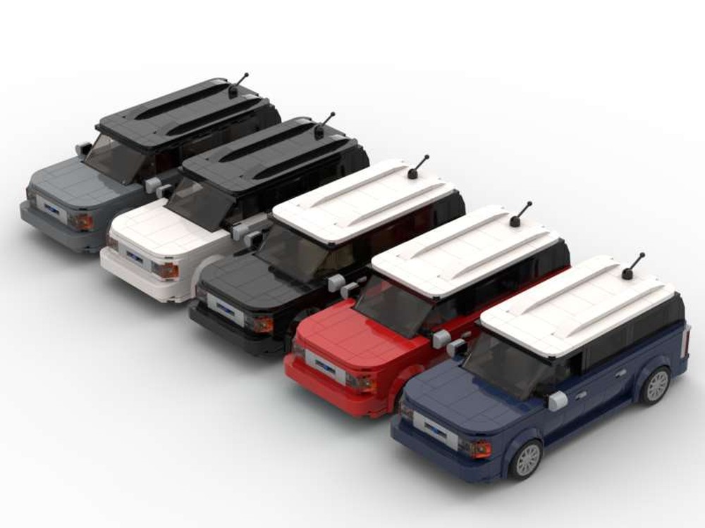 Lego Moc Ford Flex Set Of Five Colors By Ibrickeditup Rebrickable