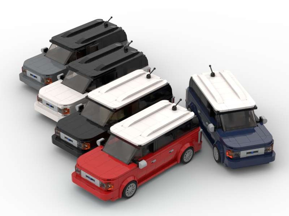 Lego Moc Ford Flex Set Of Five Colors By Ibrickeditup Rebrickable