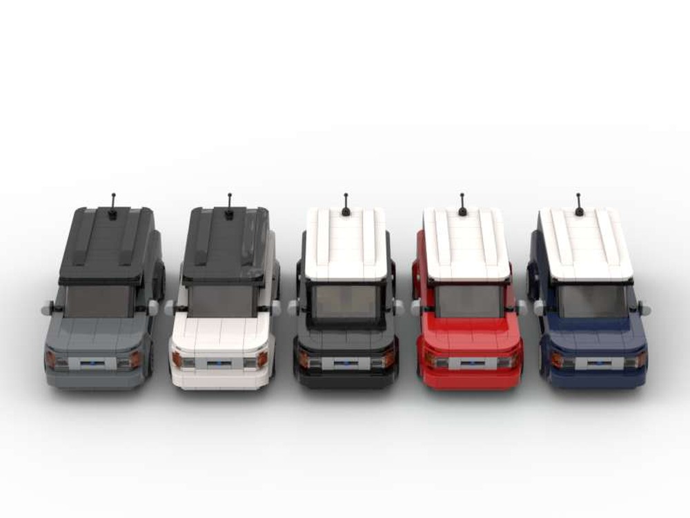 Lego Moc Ford Flex Set Of Five Colors By Ibrickeditup Rebrickable