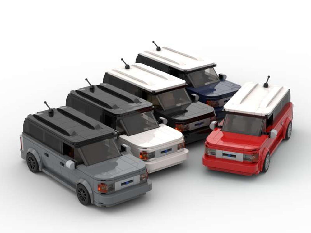 Lego Moc Ford Flex Set Of Five Colors By Ibrickeditup Rebrickable