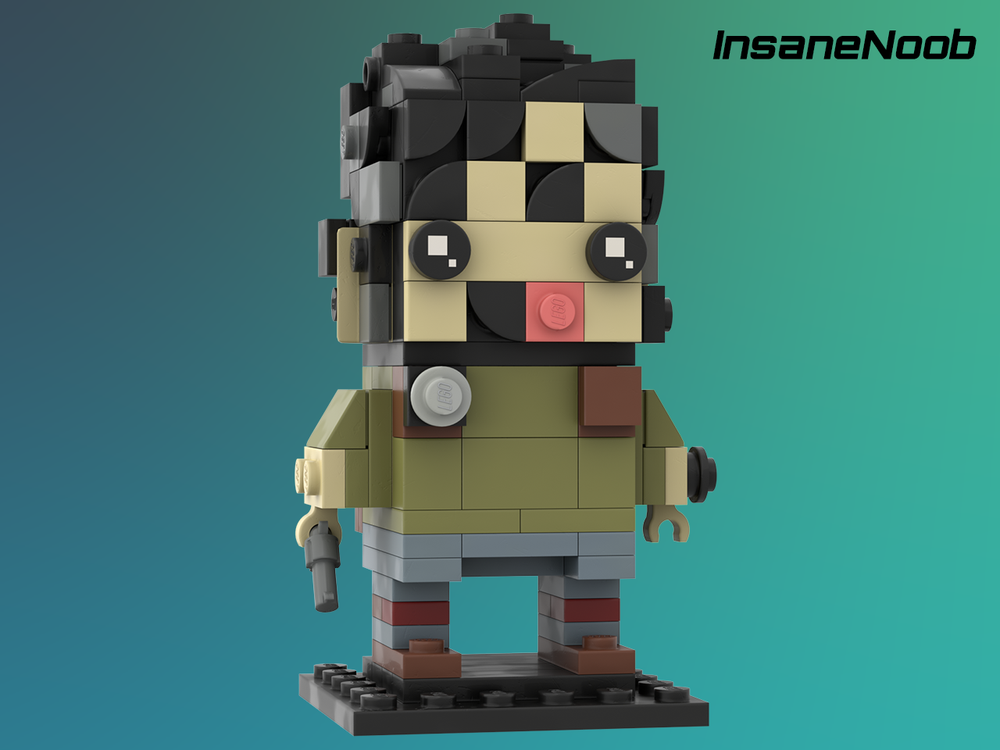 LEGO MOC Lego The Last of Us / TLOU Joel Brickheadz - Final Version by InsaneNoob | Rebrickable ...