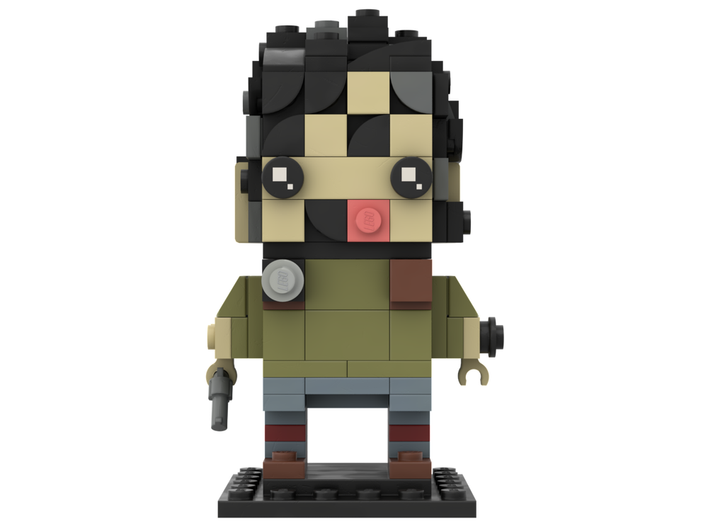 Lego Moc Lego The Last Of Us Tlou Joel Brickheadz Final Version By