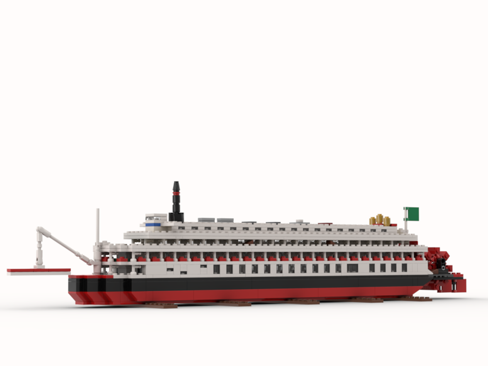 LEGO MOC SS Delta Queen by BDs Bricks | Rebrickable - Build with LEGO