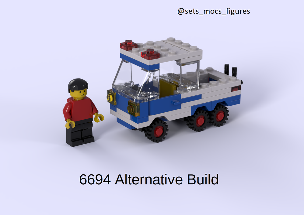 LEGO MOC Little Truck by sets_mocs_figures | Rebrickable - Build with LEGO