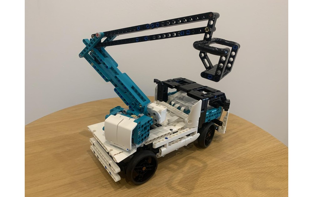 Lego Moc Bucket Truck Mindstorms Robot Inventor By Timmy83
