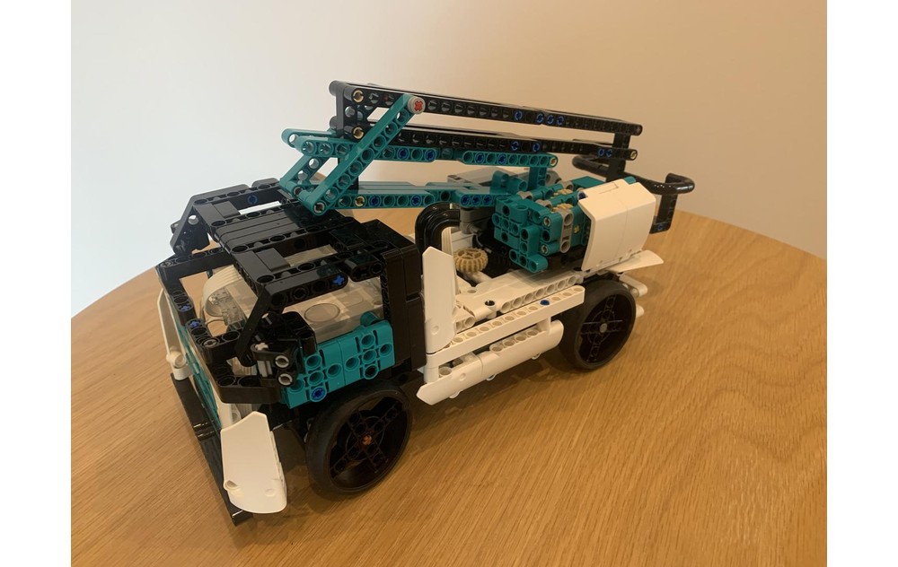 Lego Moc Bucket Truck Mindstorms Robot Inventor By Timmy83