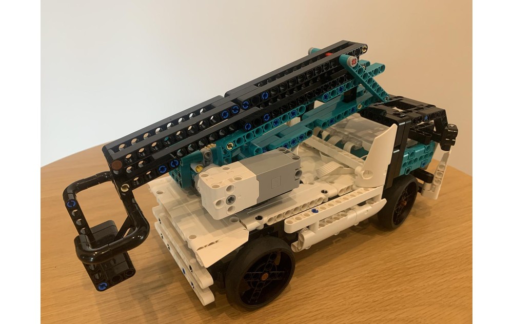 Lego Moc Bucket Truck Mindstorms Robot Inventor By Timmy83