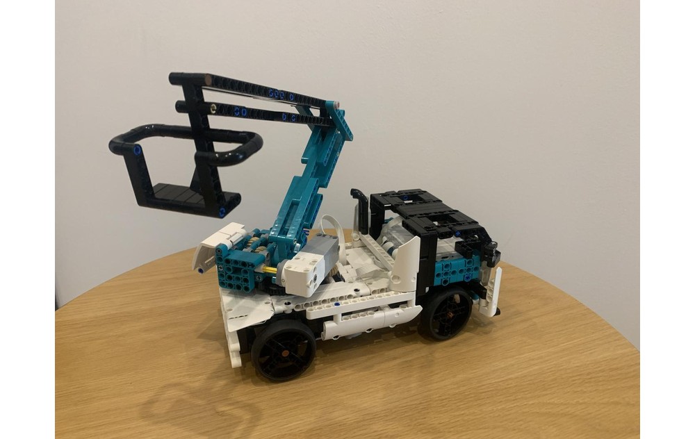 Lego Moc Bucket Truck Mindstorms Robot Inventor By Timmy83