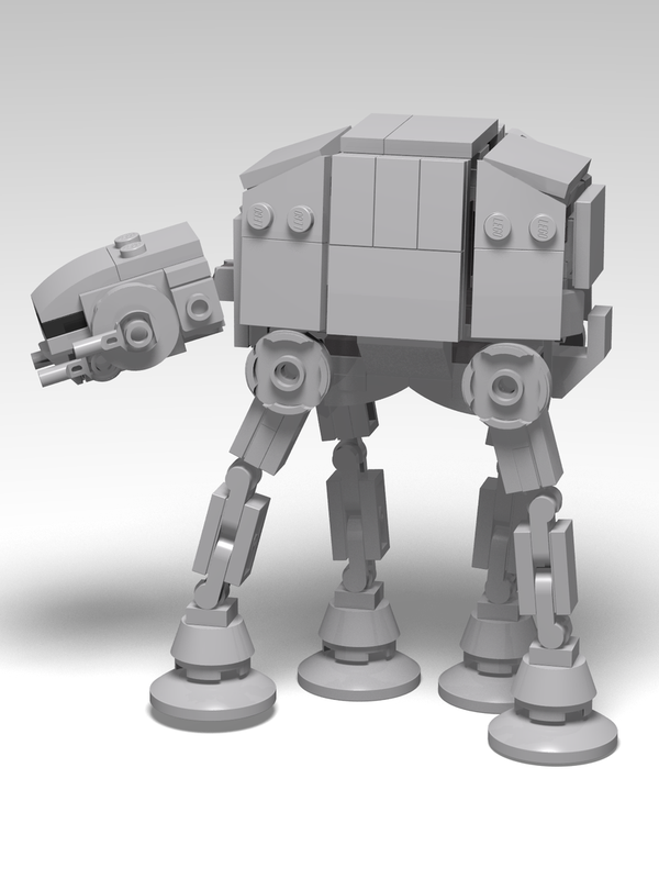 LEGO MOC Micro AT-AT by ckakka2 | Rebrickable - Build with LEGO